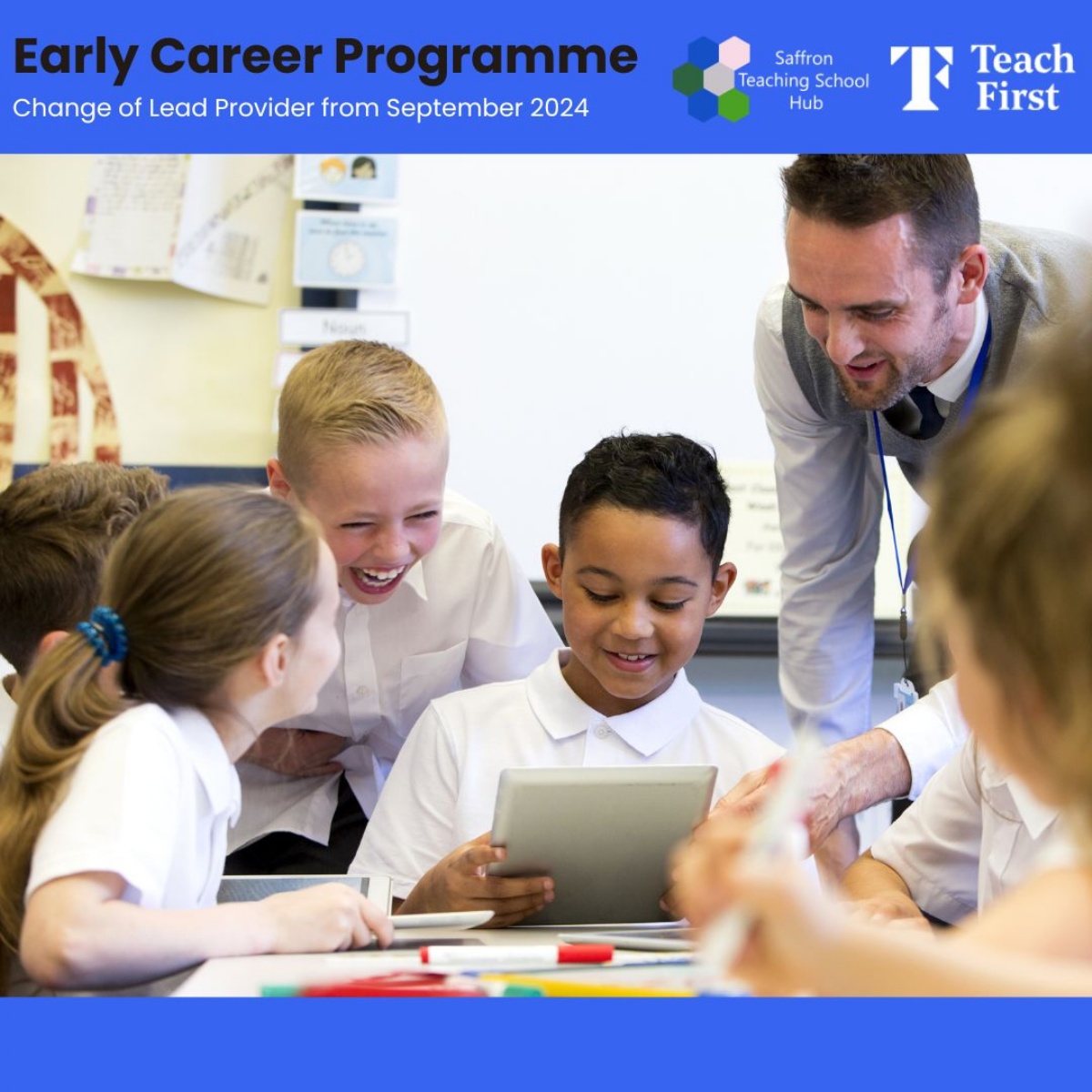 Saffron Teaching School Hub - Change of Lead Provider for our Early Career programme